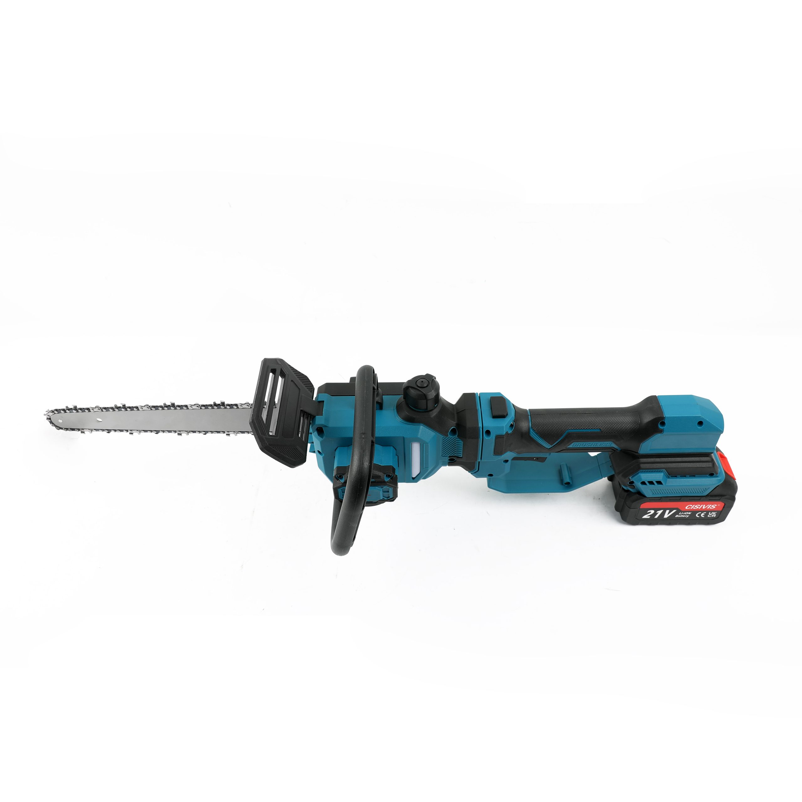 12 inch Cordless Brushless Chainsaw 21V 1800W - CISIVIS