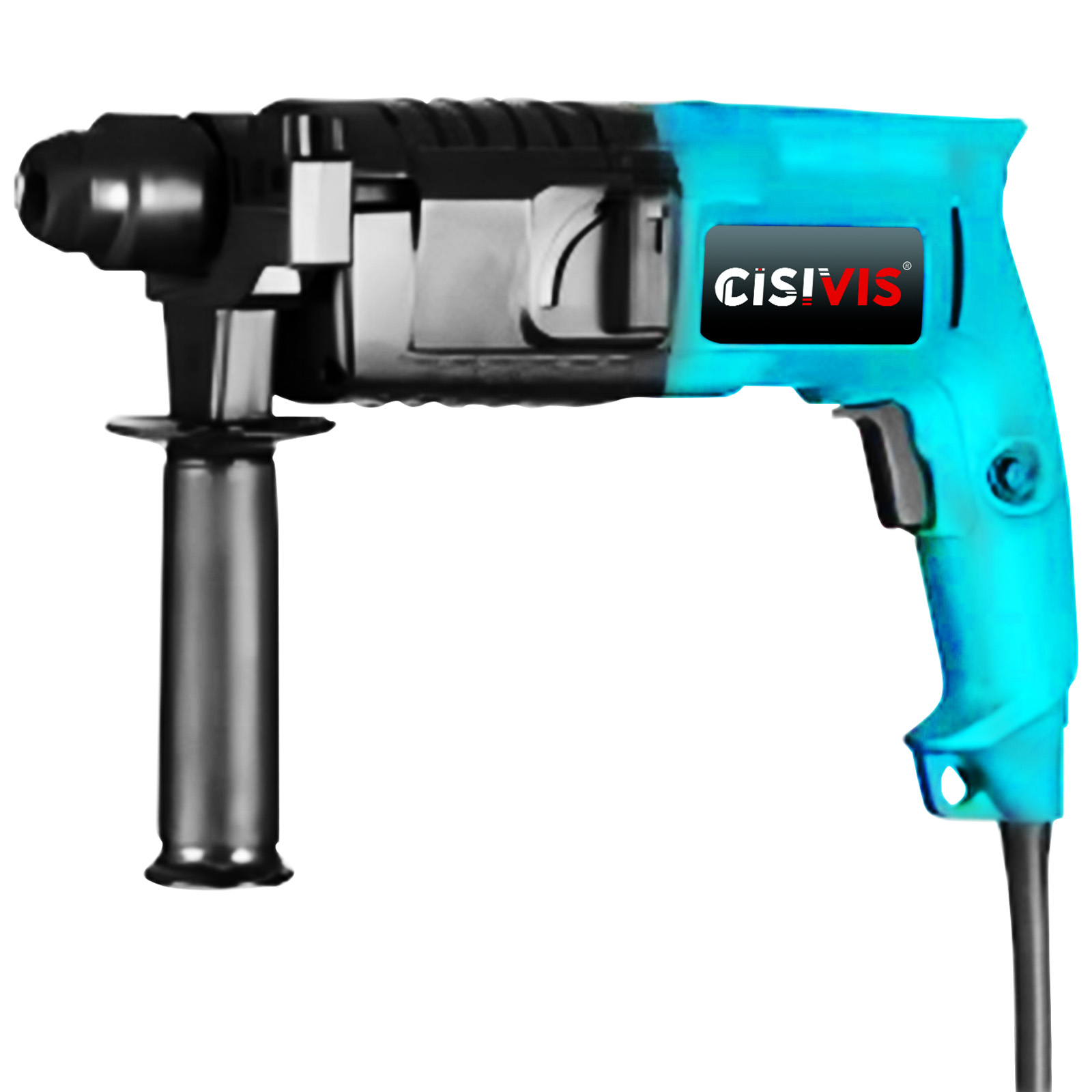 500w 0-850rpm Electric Rotary Hammer Kit - CISIVIS
